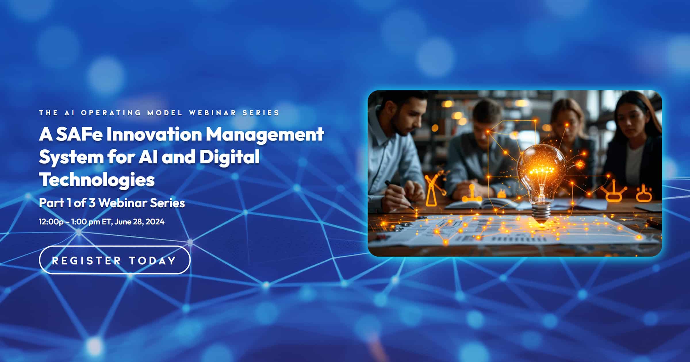 The AI Operating Model - Part 1 of 3 Webinar Series